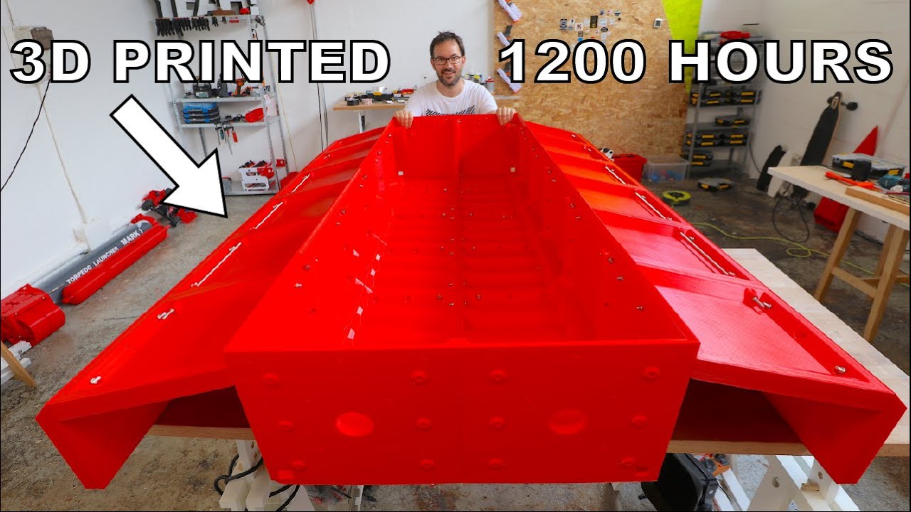 BIG 3D PRINTED TANK - THE CHASSIS - YouTube