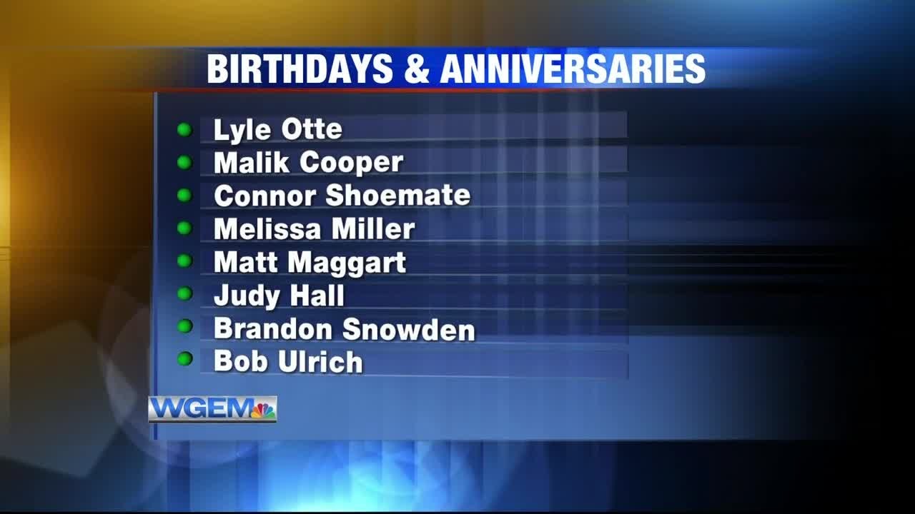 Birthdays and Anniversaries: February 5, 2020 - YouTube