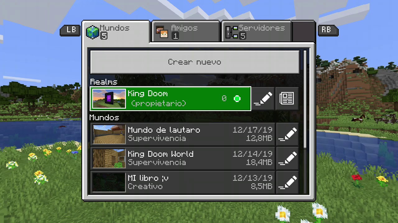 Realm minecraft, link in description - YouTube