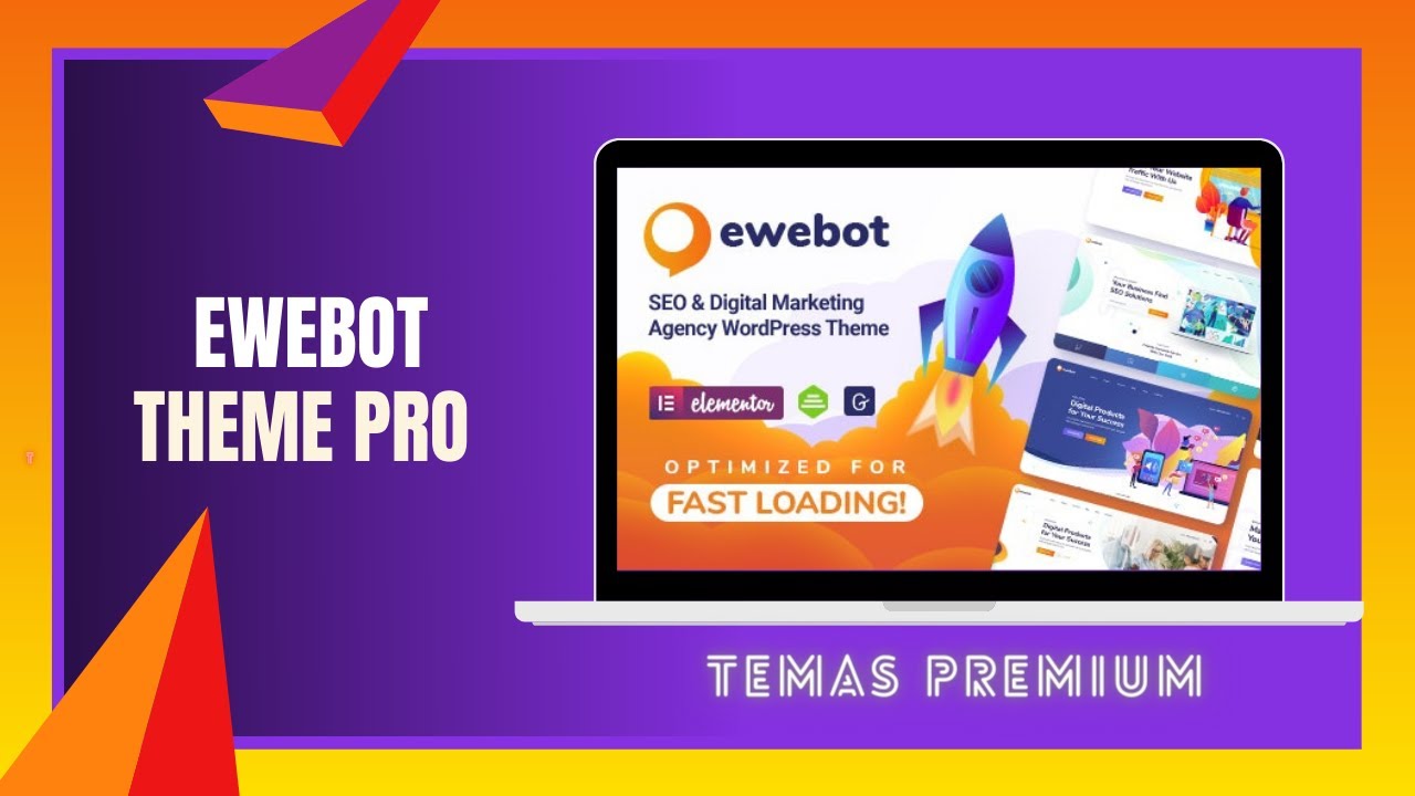 💥⚡Descargar Gratis Ewebot Theme – Marketing SEO Digital Agency WordPress - YouTube