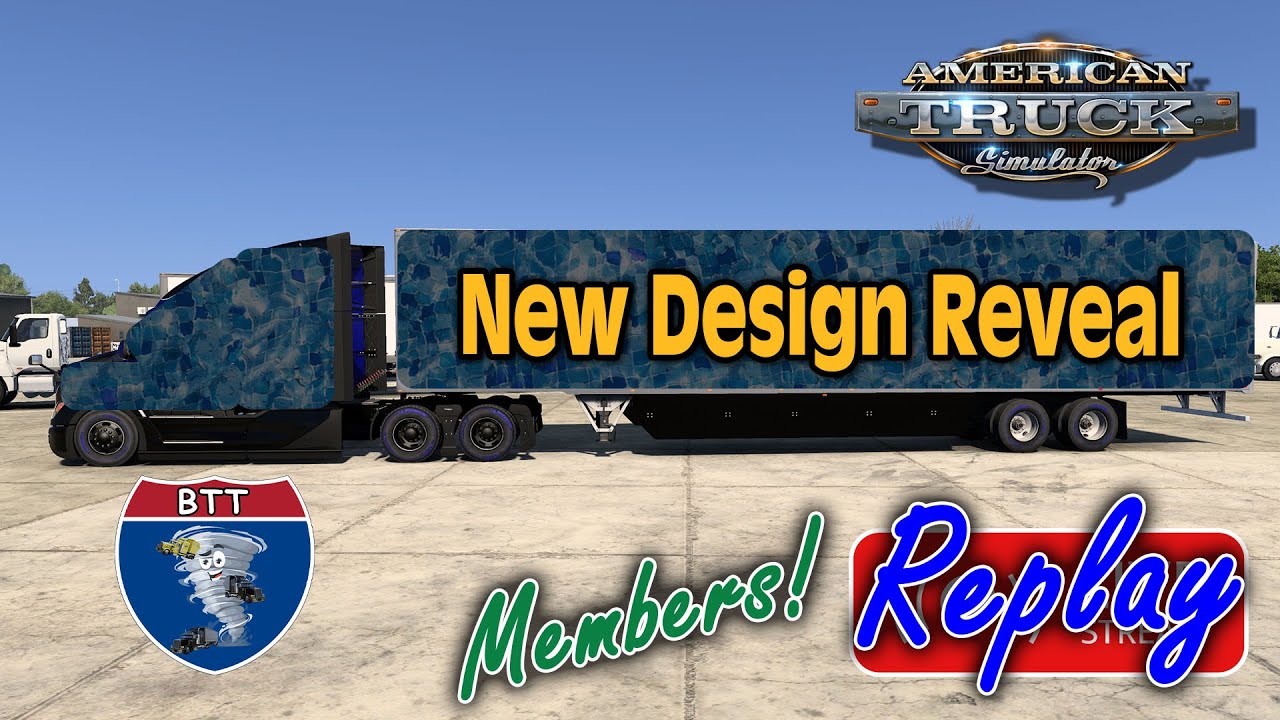 Member's First Look: New ATS Truck & Trailer Skin Design Reveal - YouTube