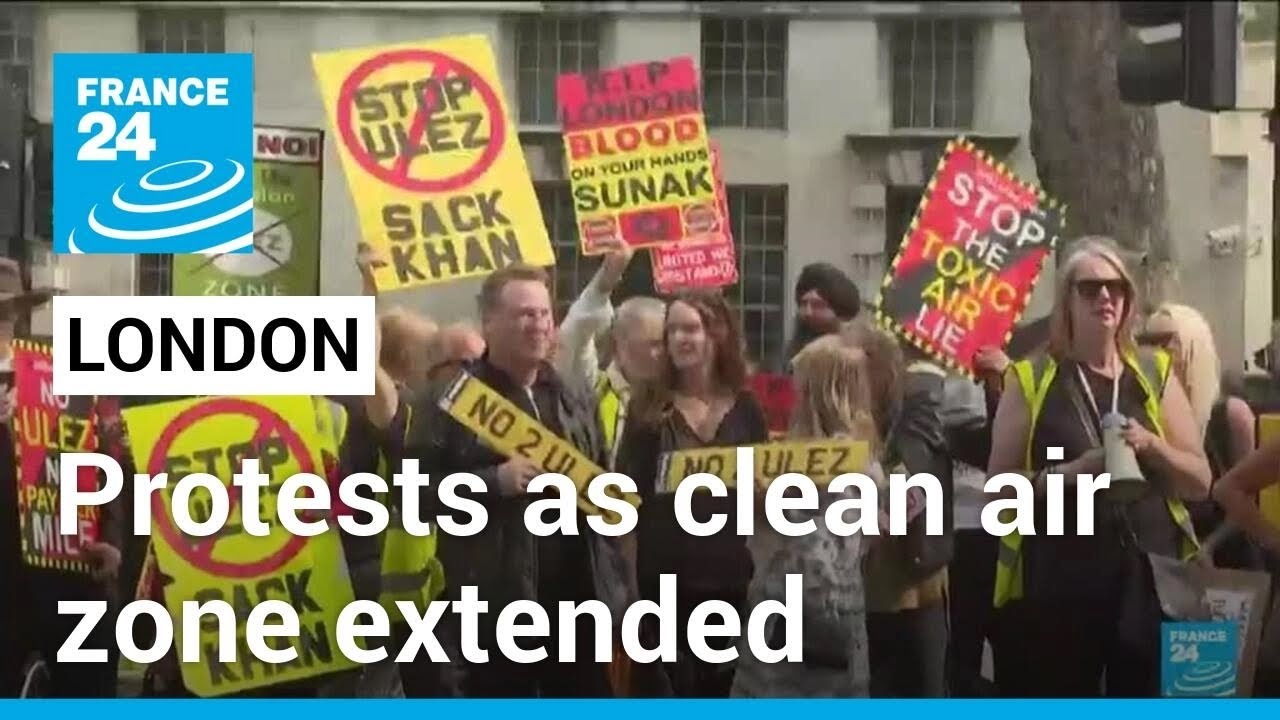 London's contentious clean air zone extends to entire city amid ...