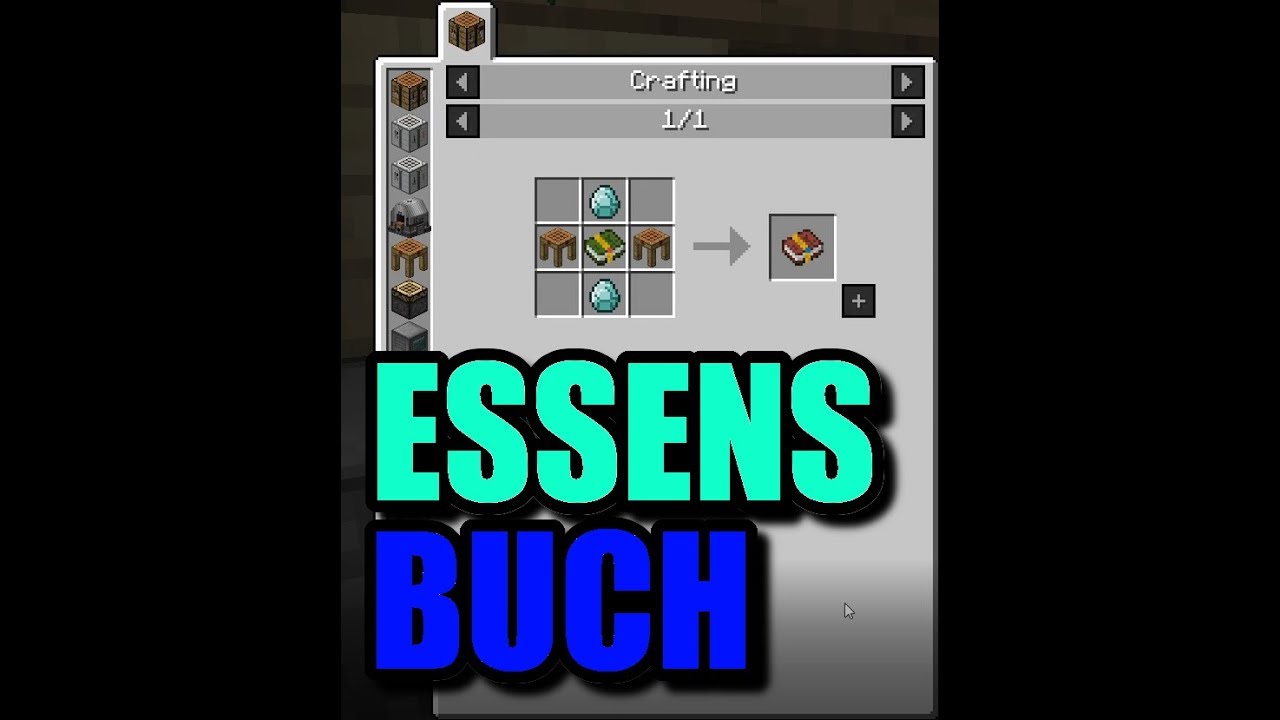 Das Rezept Buch Bauen | Minecraft Burnout | #037 - YouTube