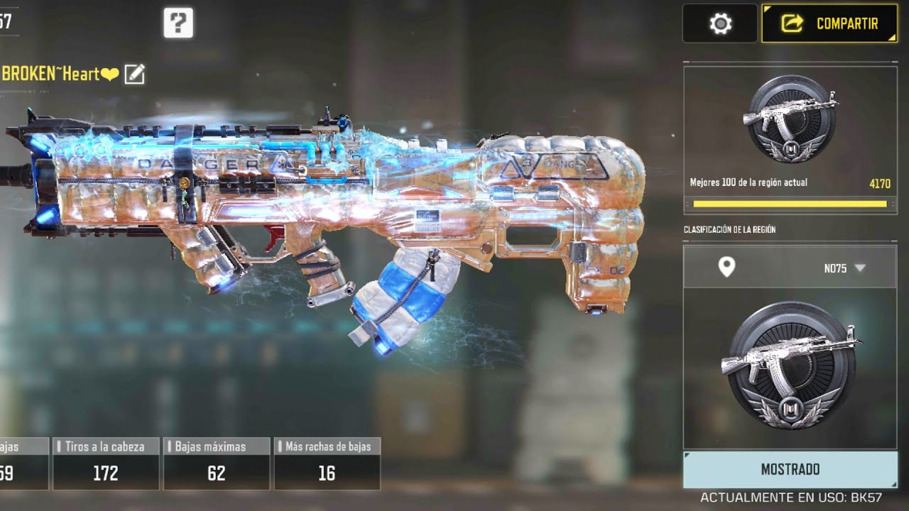 Lleva tu arma al top en otra región en COD MOBILE consigue la insignia ...