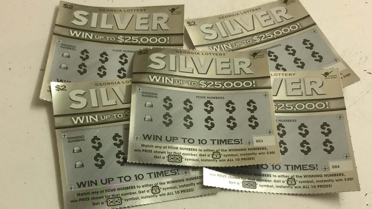 Georgia Lottery: $2 Silver Scratch Off Ticket - YouTube