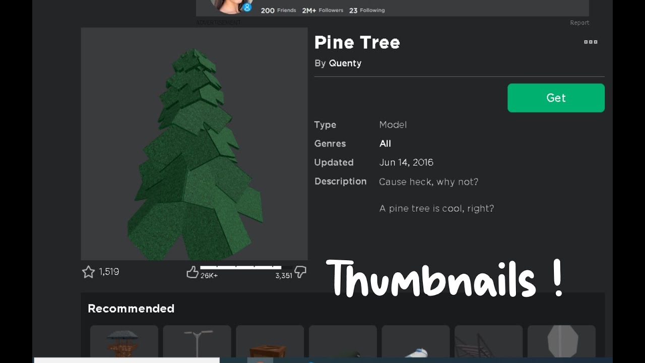How to make a Thumbnail for Models in Roblox Studio ! - YouTube
