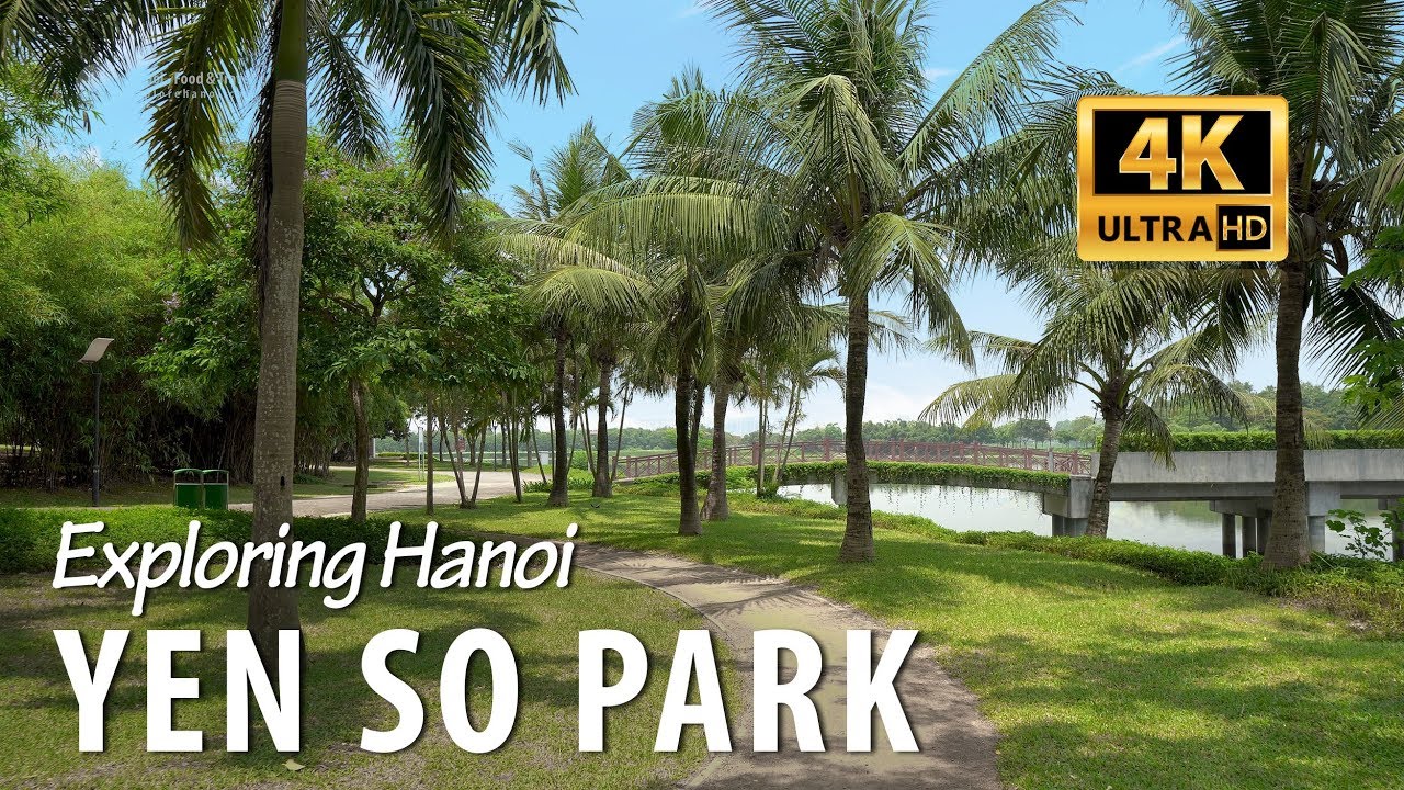 Exploring Yen So Park - The biggest park in Hanoi - YouTube
