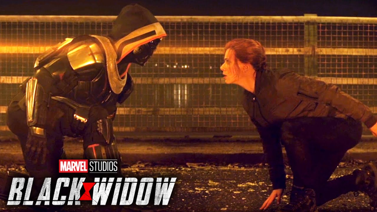 'Natasha Romanoff vs. Taskmaster Bridge Fight' Scene | Black Widow (2021) Movie Clip - YouTube