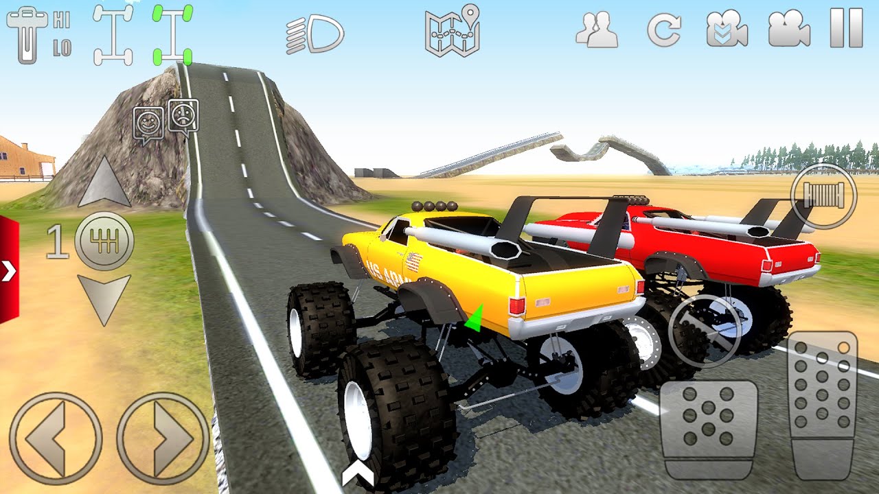 Extreme Off_Road Driving on Monster Truck Offroad Outlaws video game #5 ...
