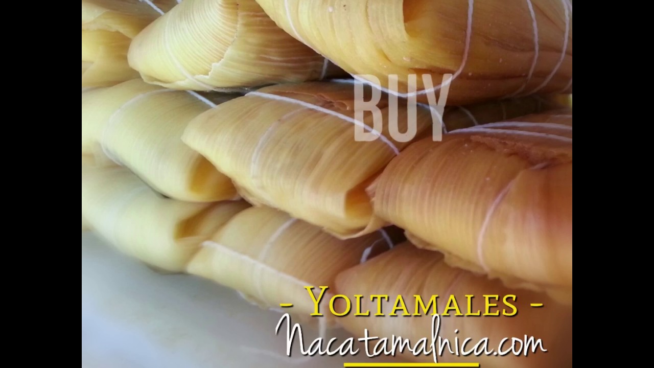 Yoltamales dulce nicaraguense - YouTube