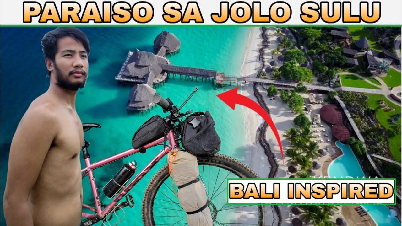 Ang ganda pala sa Jolo sulu, (Mang sali & parang beach bike ride) - YouTube
