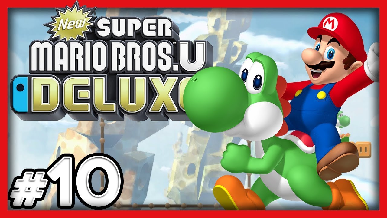 New Super Mario Bros U Deluxe - #10 - BIG ROCK CANDY MOUNTAIN! (4 ...