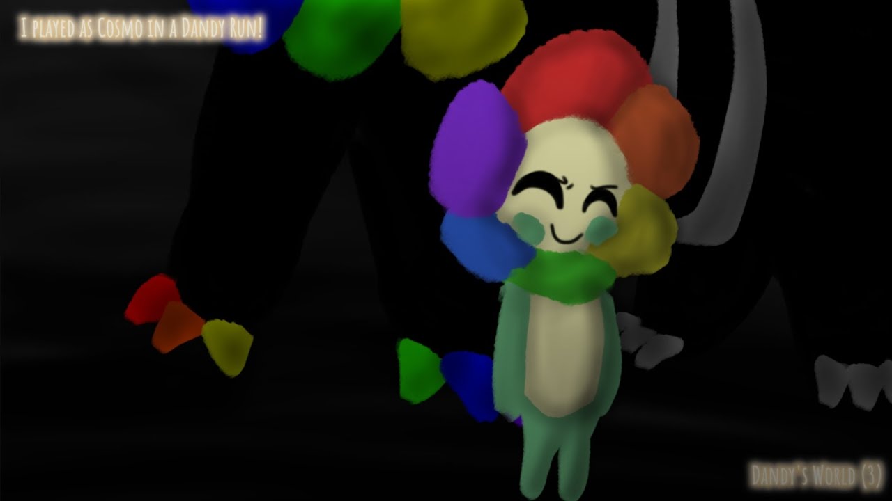 Playing as Cosmo in a Dandy Run! | Dandy's World (3) - YouTube