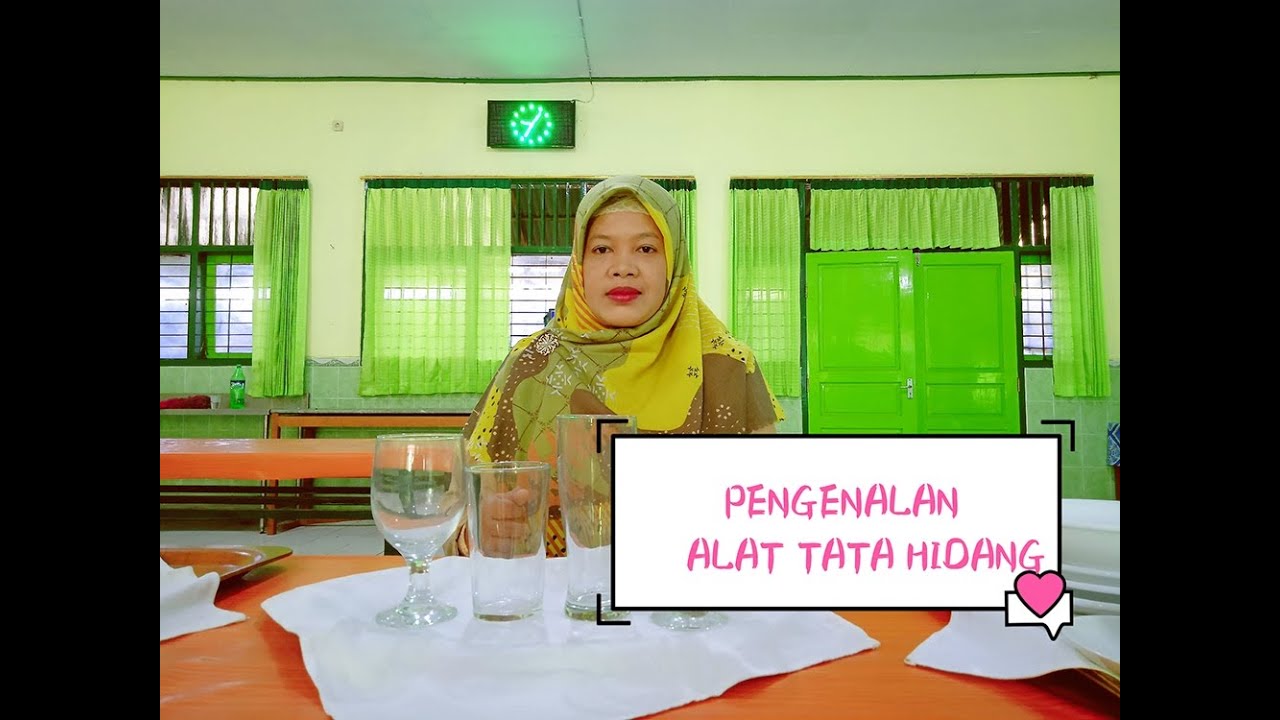 PENGENALAN ALAT TATA HIDANG - YouTube