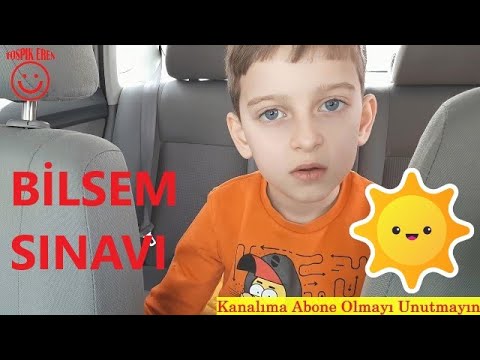 Bilsem Sınavına Girdim. Umarım kazanırım.