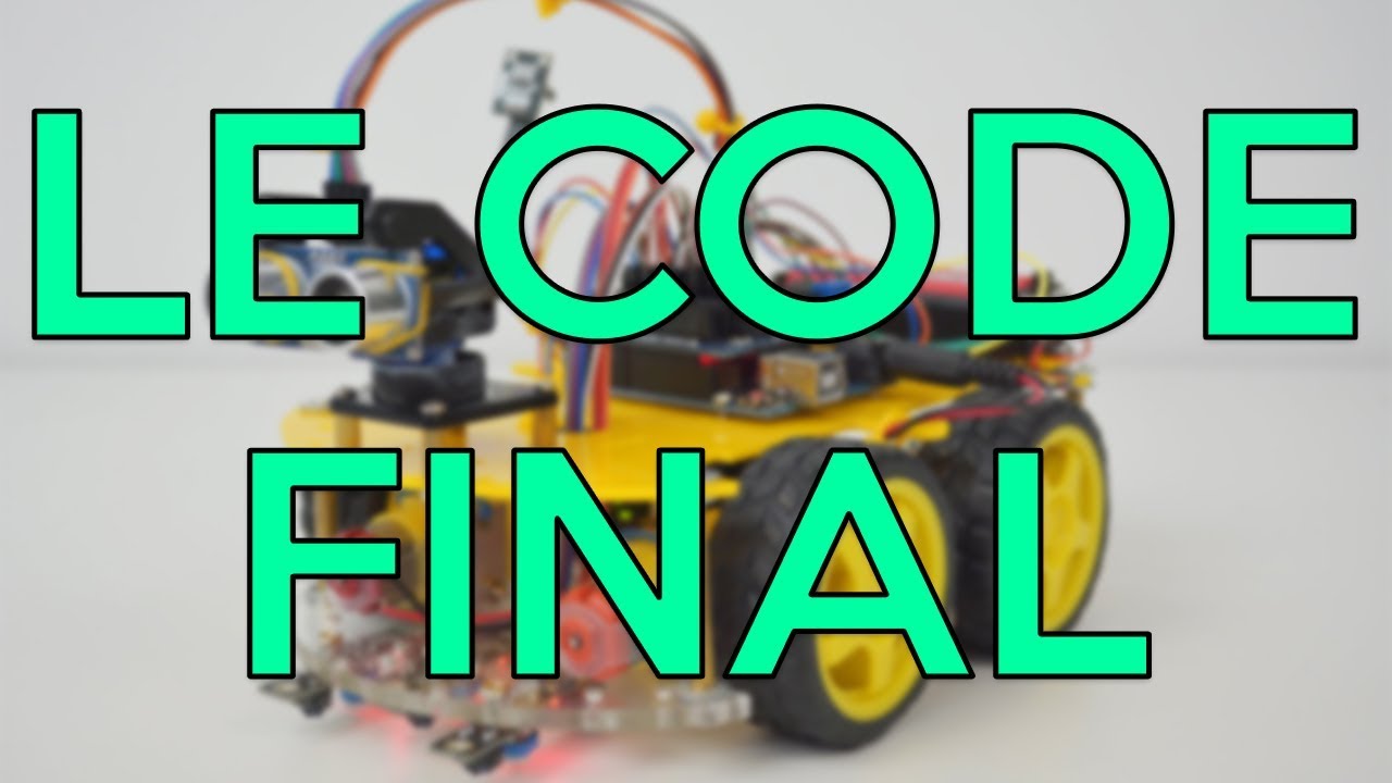 Robot Arduino: Le code final - YouTube