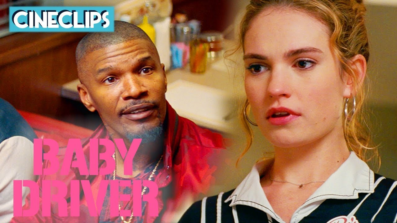 Eating At The Diner | Baby Driver | CineStream - YouTube