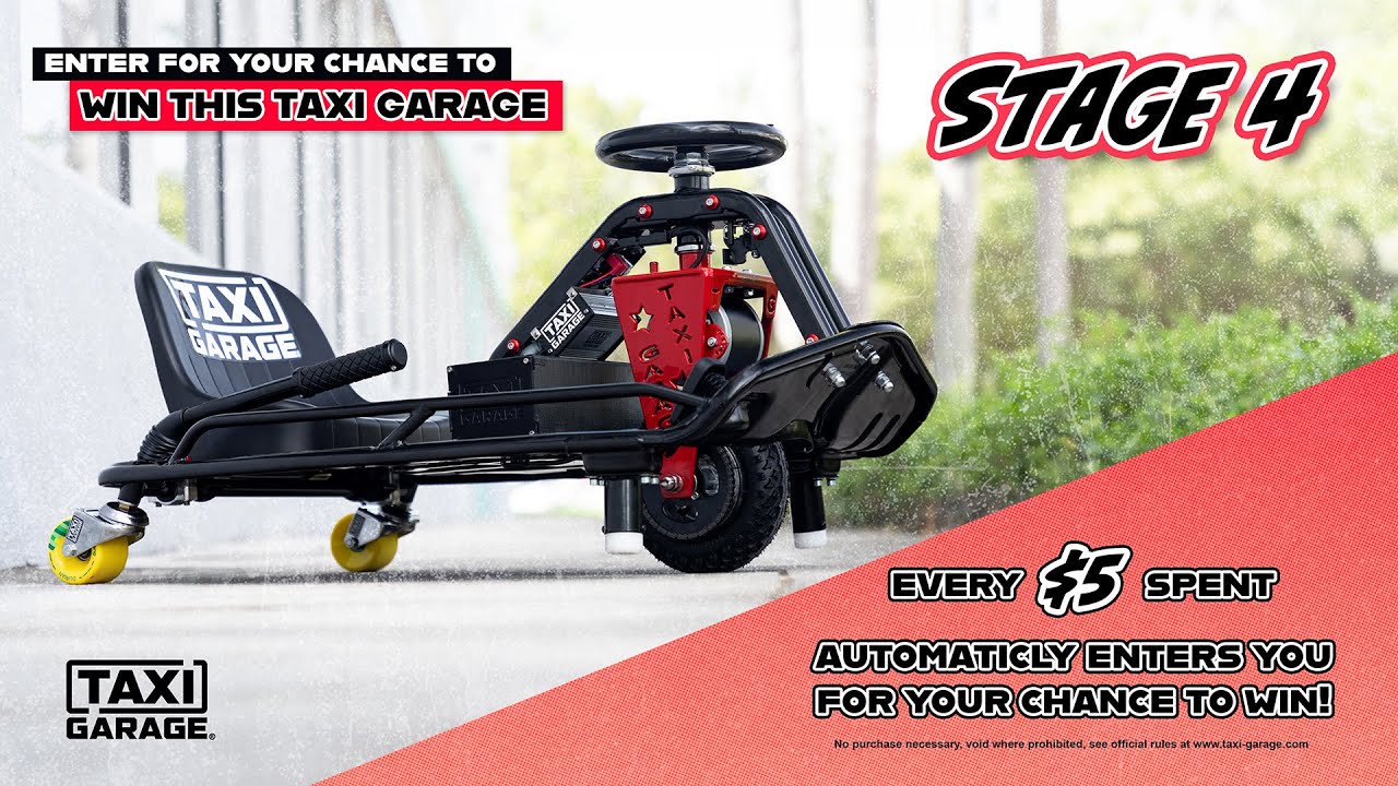 This Taxi Garage Stage 4 Crazy Cart Could be yours... - YouTube