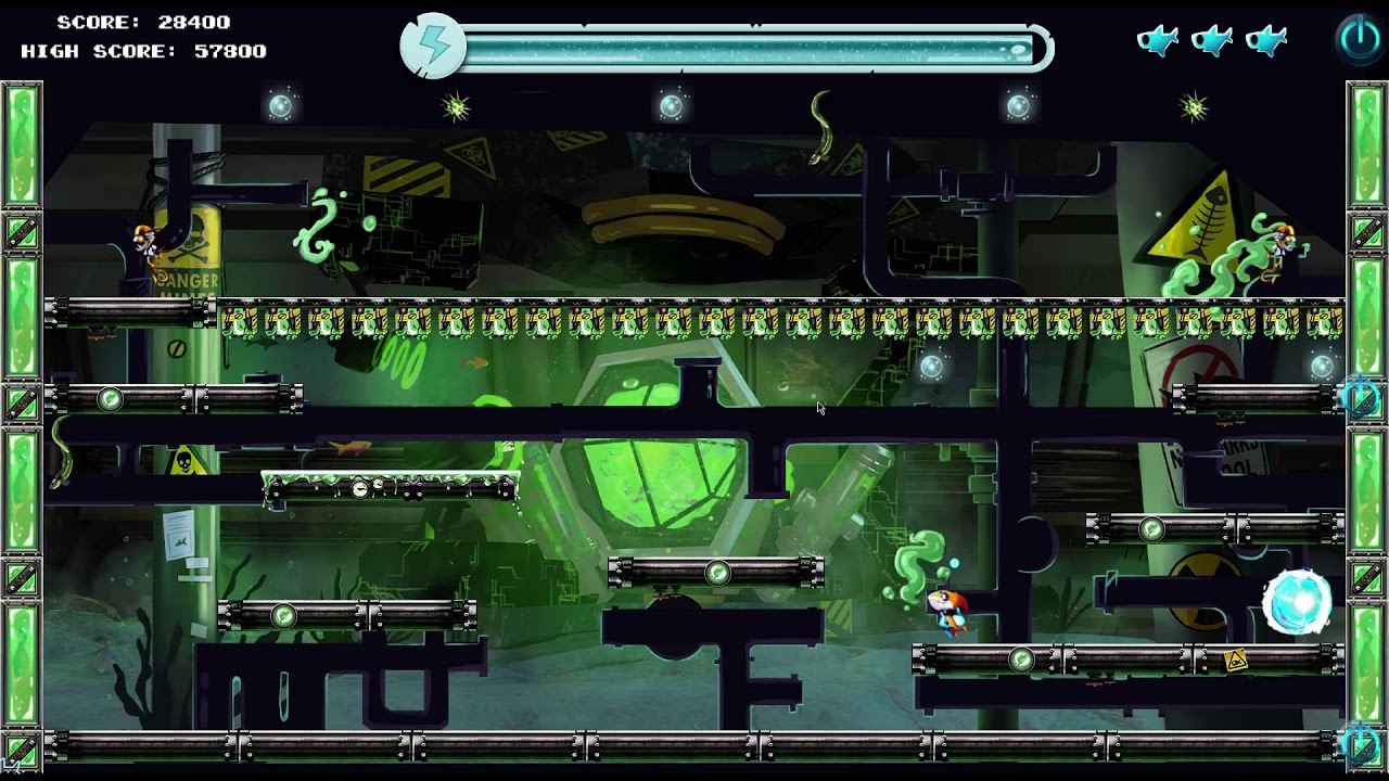 Manic Miner Levels 1 5 remake - YouTube