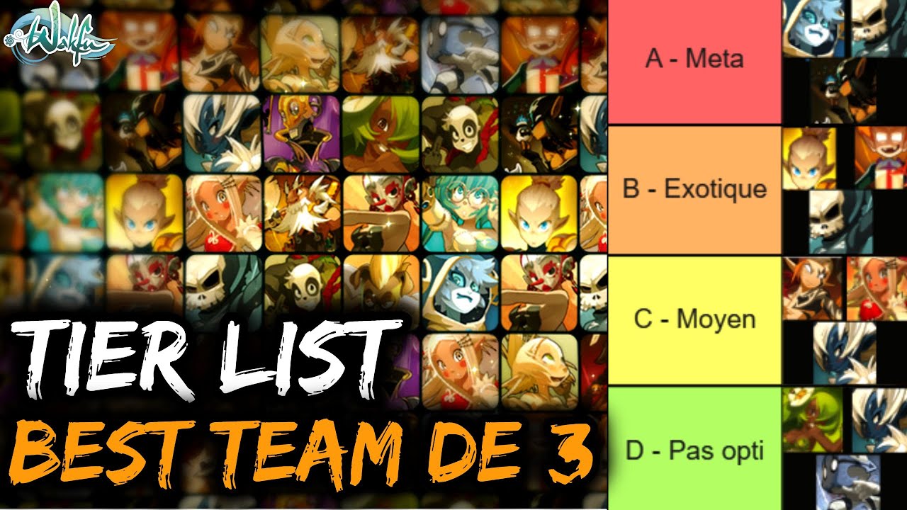 TIER LIST - MEILLEURE TEAM DE 3 SUR WAKFU en 2024 ! (PVP/PVM) - YouTube