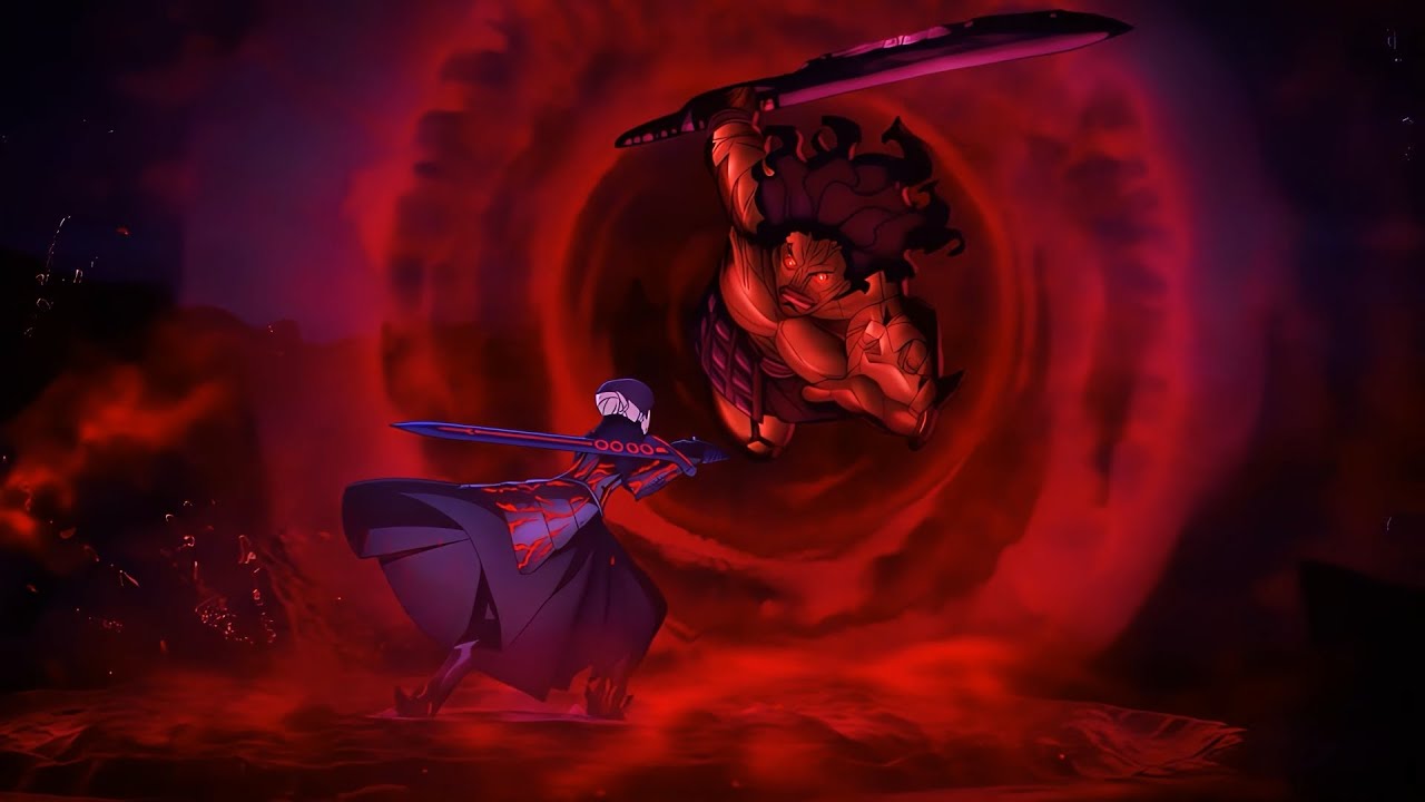 Saber Alter vs Berserker Full Fight [4k 60fps] Anime -Fate/Stay Night ...