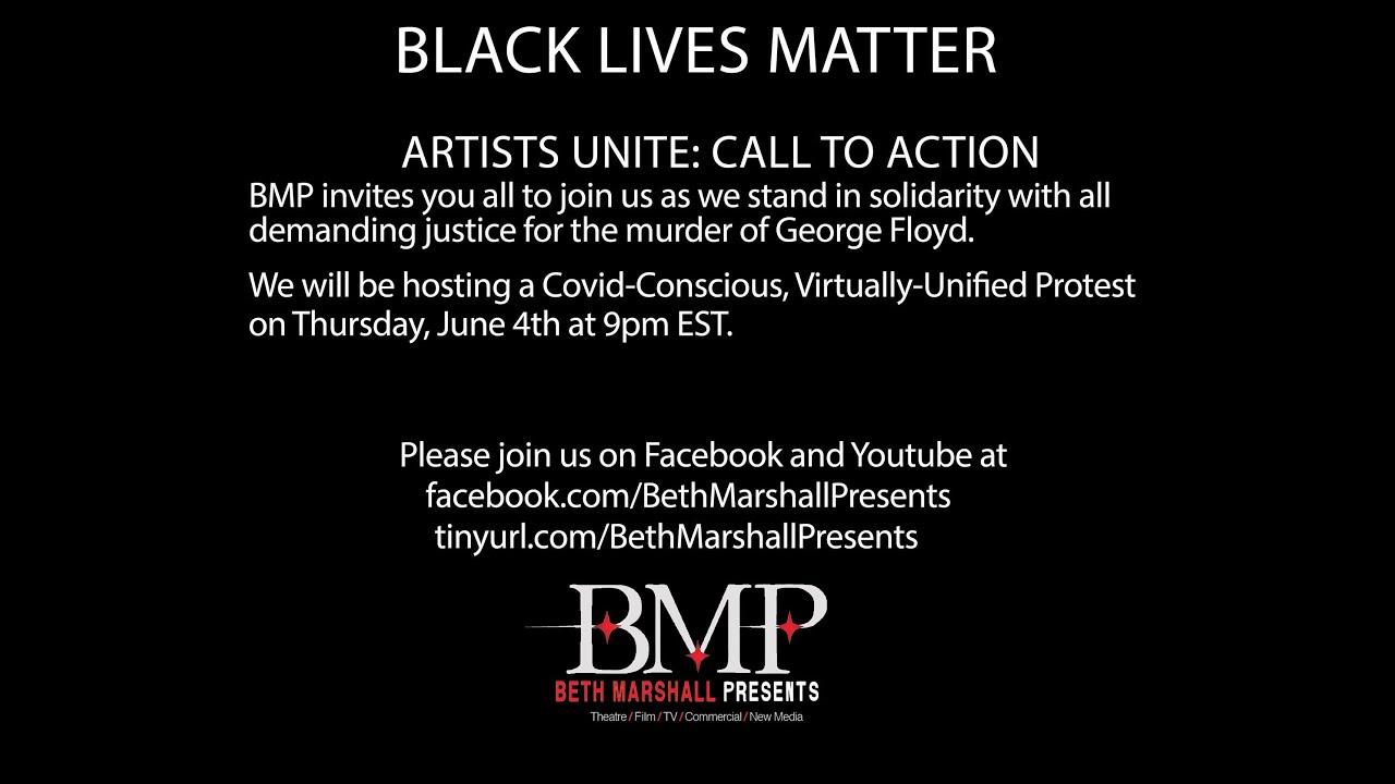 Tymisha Harris - BMP's Artists Unite for Black Lives Matter - YouTube
