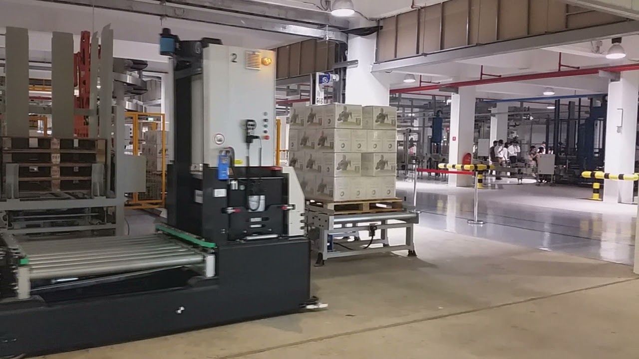 AGV Dual Pallet Load Carrier - YouTube
