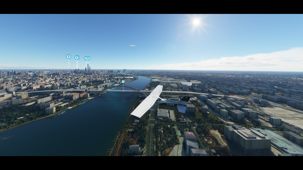Taking a tour of Shanghai, China | Microsoft Flight Simulator (MSFS ...