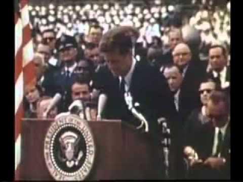 We choose to go to the Moon JFK speech - YouTube