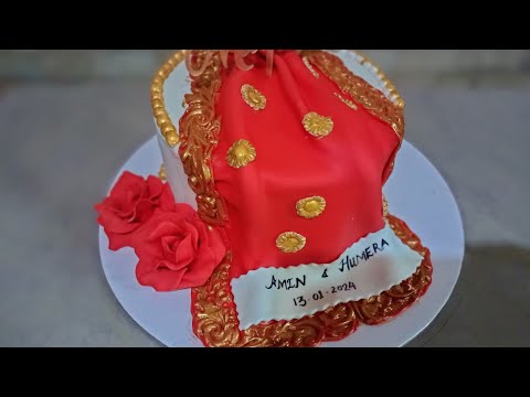 Wedding Cake | Nikah Cake | cakesbysamira - YouTube