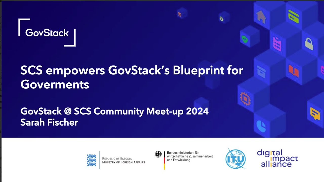 SCS empowers GovStack - YouTube