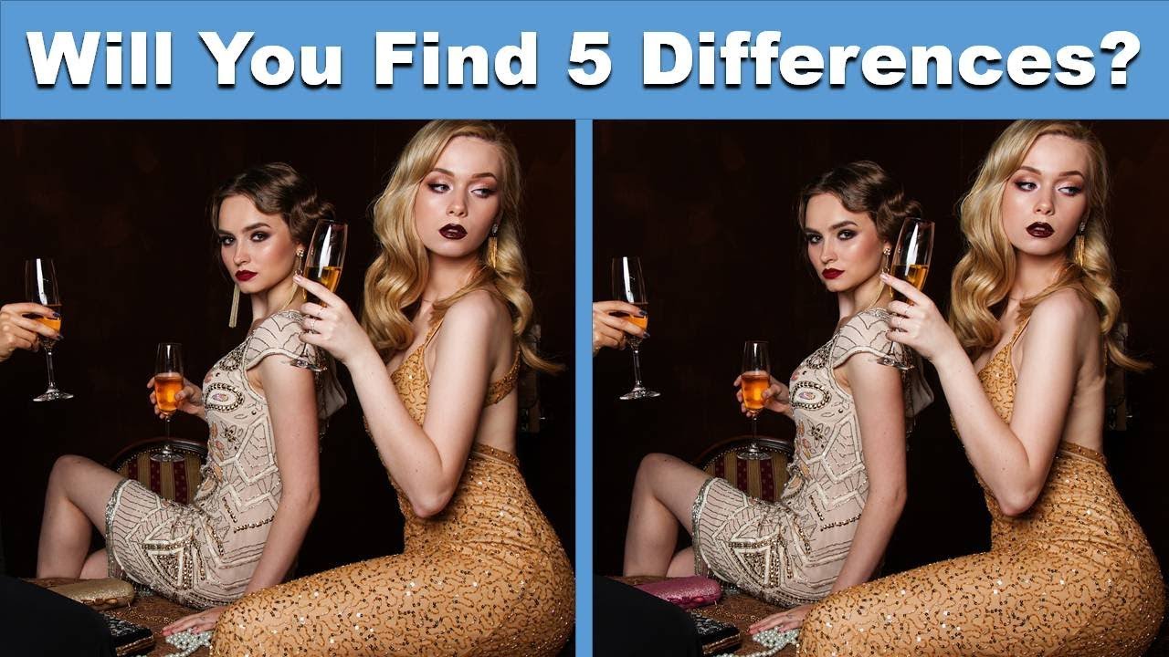 Find The Differences - HARD LEVEL - 10 Pictures and 50 Mistakes - YouTube