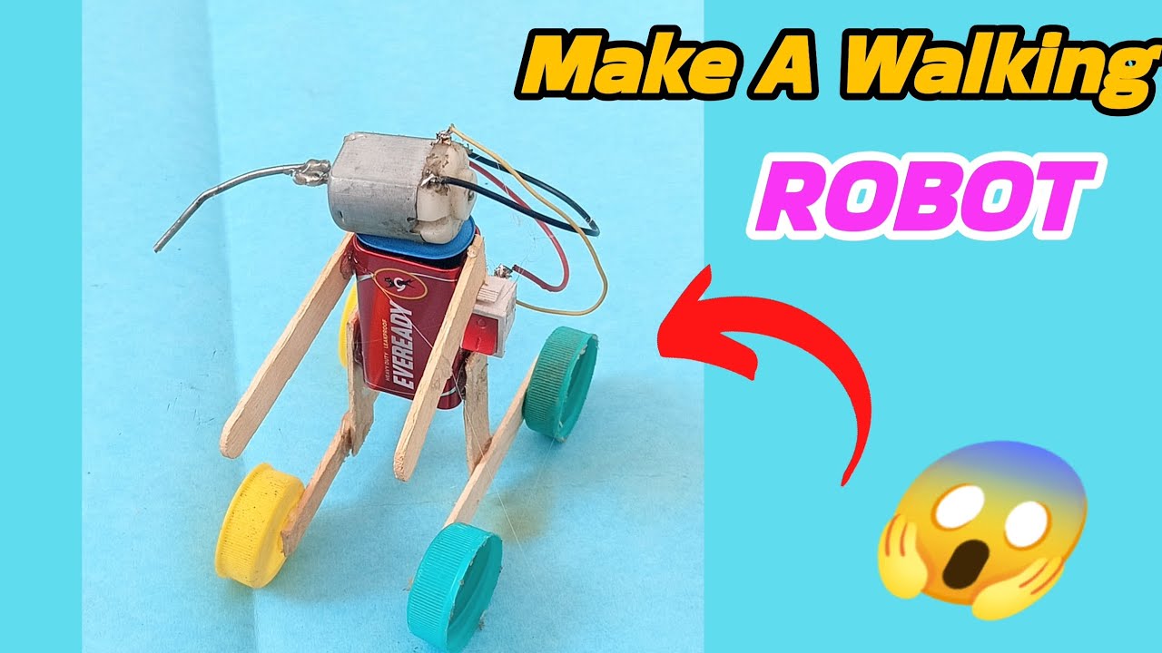 How To Make Robot At Home|Make A Simple Robot At Home - YouTube