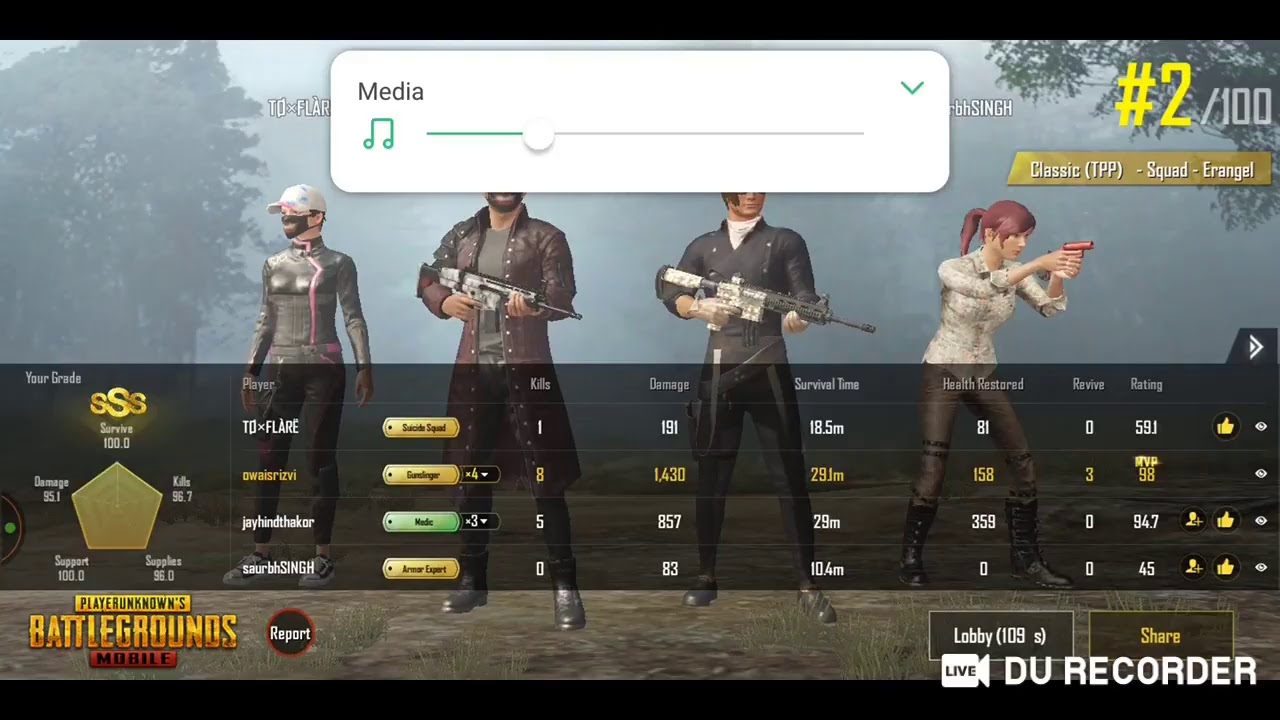 PUBG MOBILE RANKED SQUAD GAMES | ZEBRA GANG - YouTube