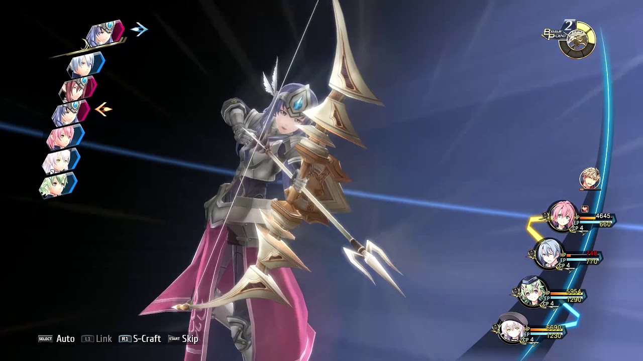 Trails of Cold Steel III | Ines & Ennea Dual Attack Beta | The Legend ...