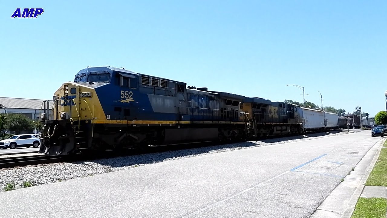 CSX 552 Atmore - YouTube