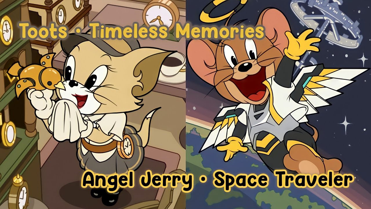 Tom and Jerry Chase - Reviewing Angel Jerry and Toots New Skin 审查天使杰瑞和苏 ...