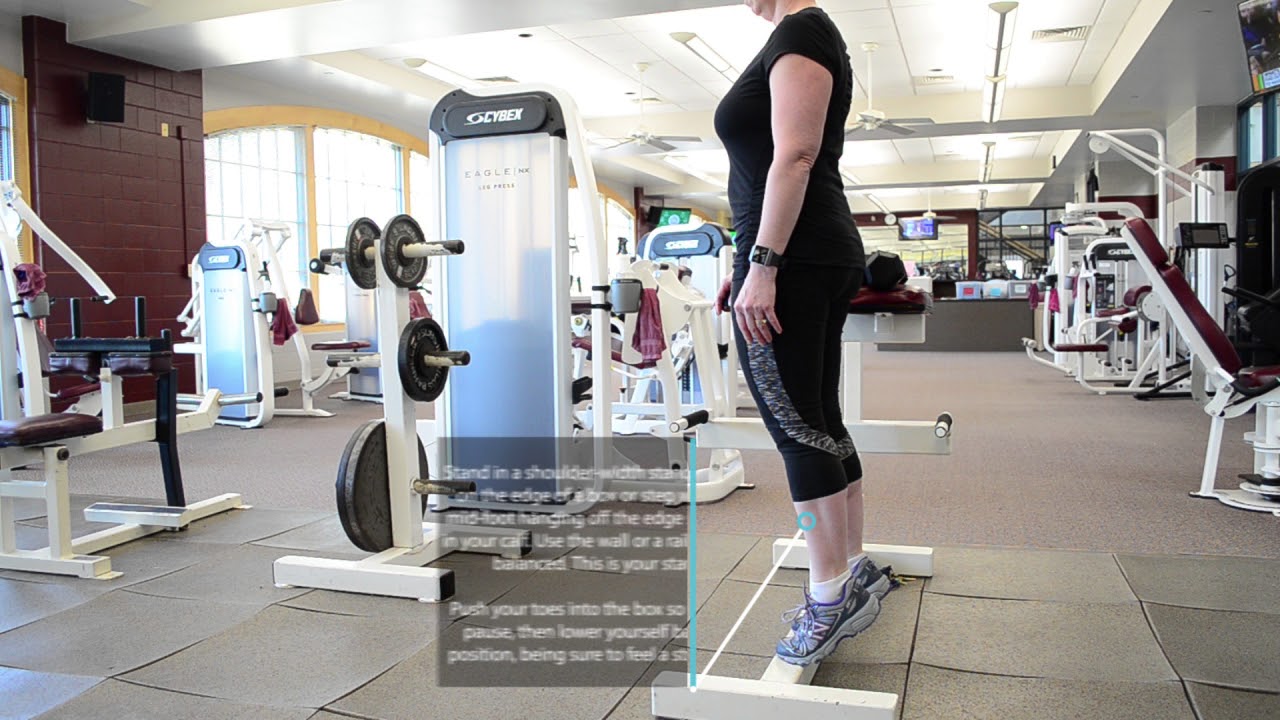 The Exercise Of The Week- Standing Calf Raise - YouTube