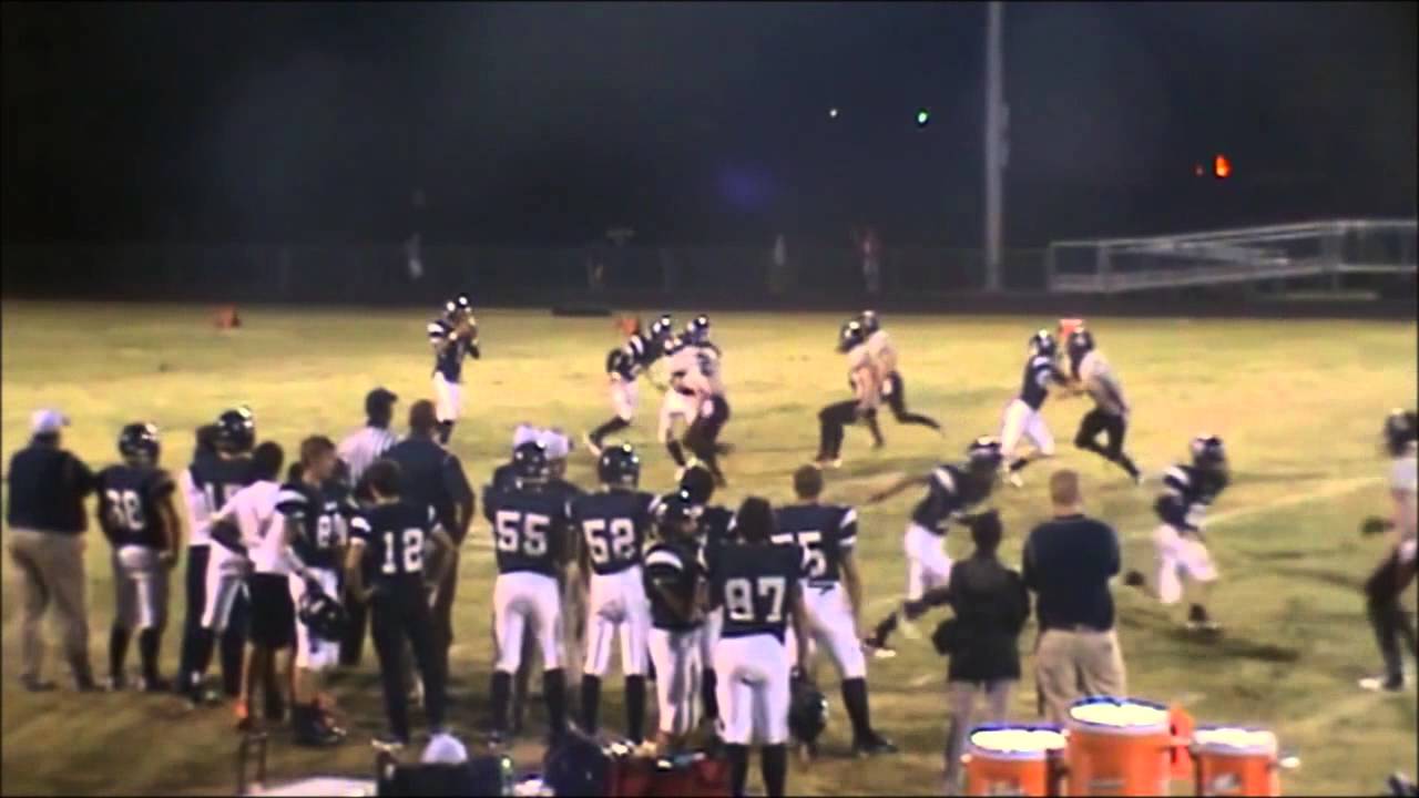 Austin Thorn Football Highlights Senior 2015 - YouTube