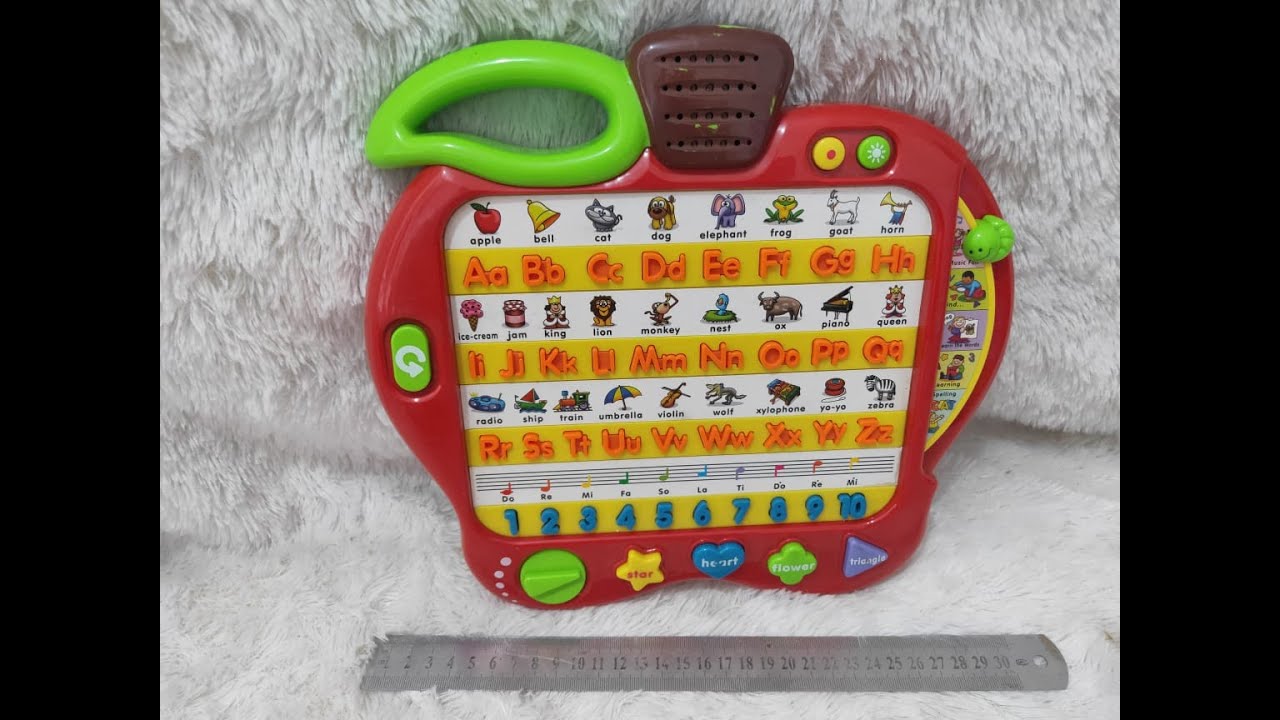Preloved Winfun Apple Letters Board - YouTube