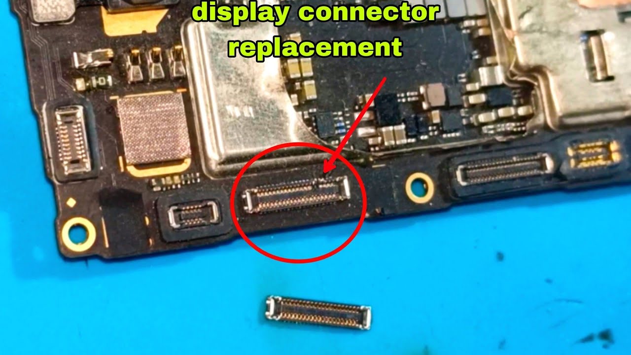 How to change Display Connector/LCD connector fix solution - YouTube
