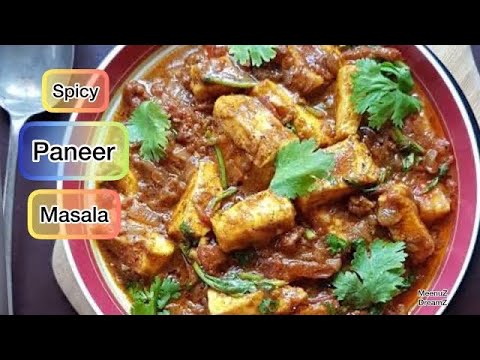 Paneer Masala Recipe | Easy Paneer Recipe | Paneer Gravy For Chapathi ...