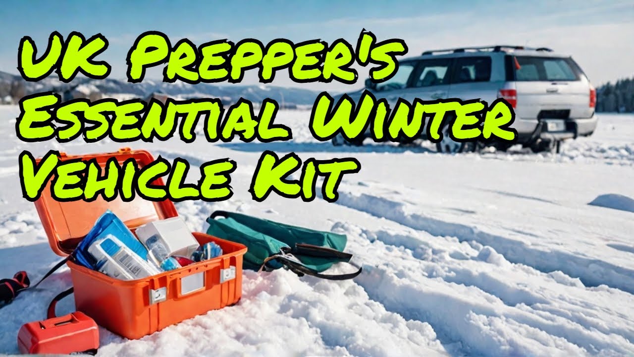 UK Prepper | Essential Winter Vehicle Survival Kit. - YouTube