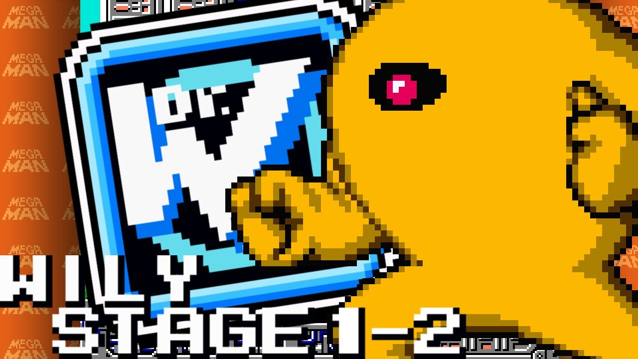 Mega Man Revised - Wily Stage 1-2 (Dr. Wily's Robot Factory) - YouTube