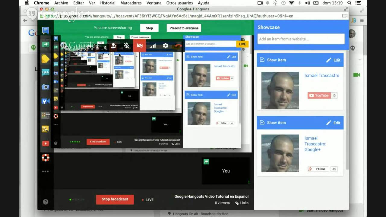 Google Hangouts Video Tutorial en Español - YouTube