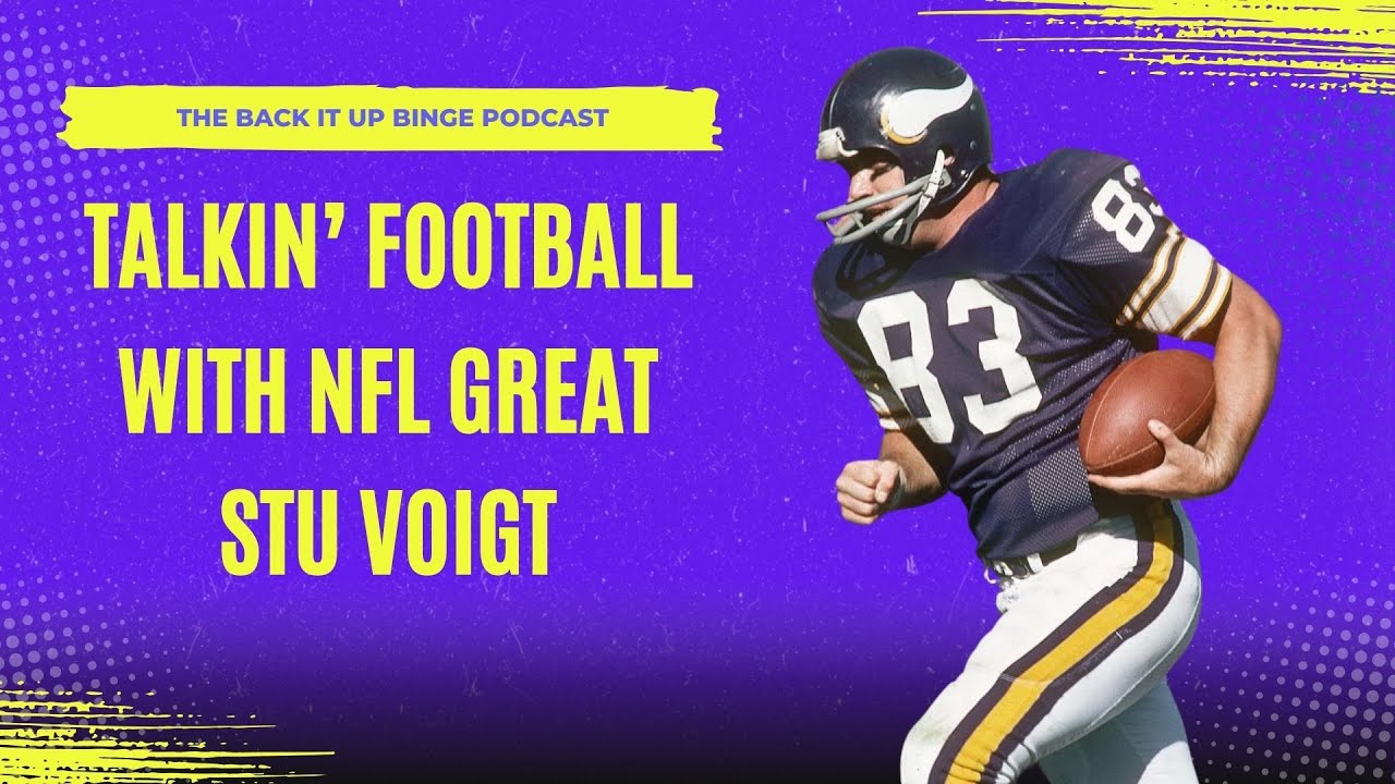 Talkin' Football With NFL Great Stu Voigt - YouTube