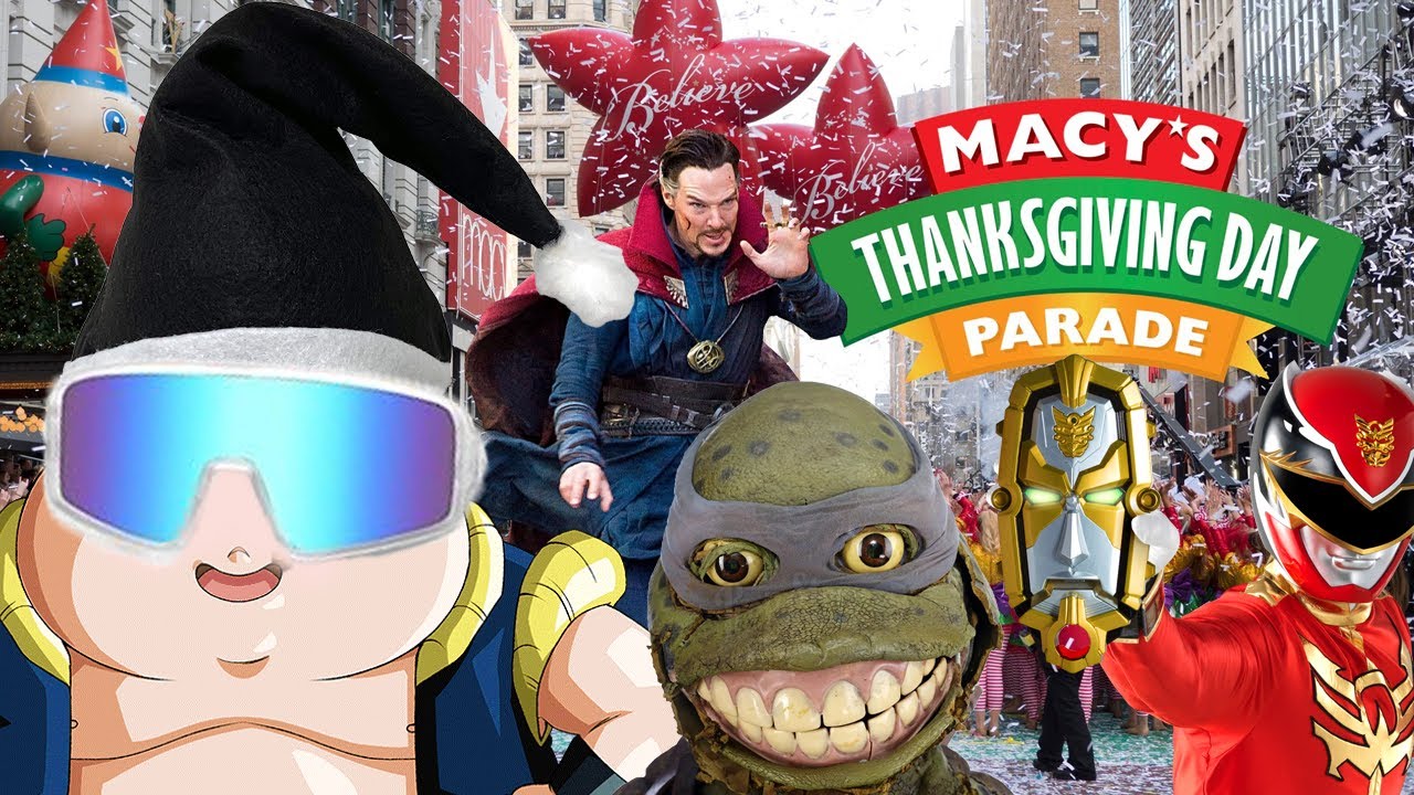 Macy's Thanksgiving Day Parade: Marvel, Power Rangers & Ninja Turtles ...