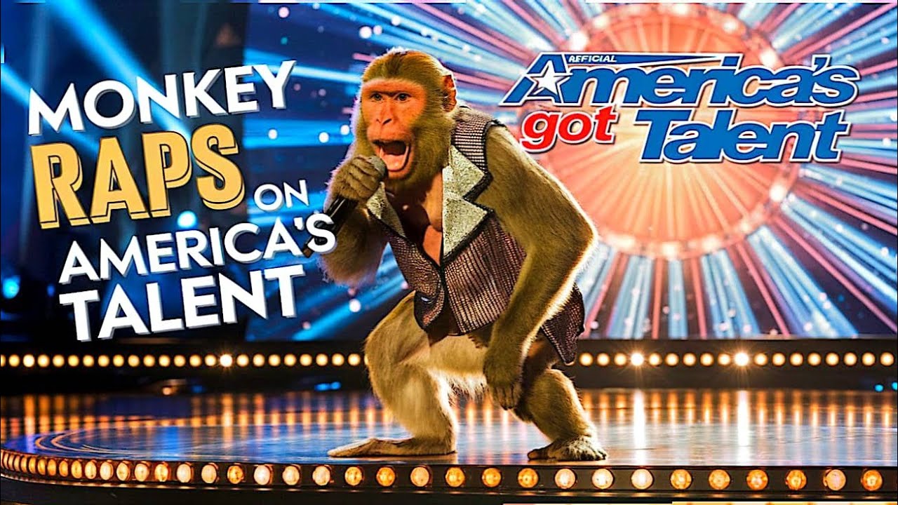 America’s Got Talent: Emotional Rap Monkey Leaves Everyone in Awe ...
