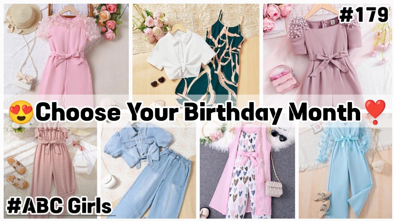 😍♡Choose Your Birthday Month ️#179 #chooseyour #fashion #viral #choose ...