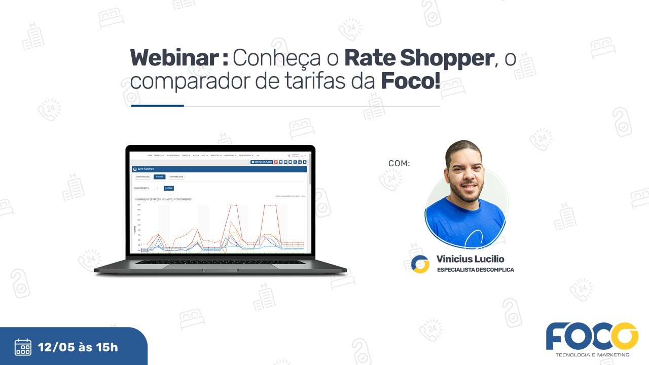 Webinar - Conheça o Rate Shopper: O comparador de tarifas da Foco - YouTube